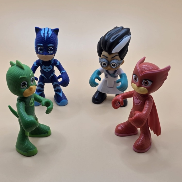 pj masks | Toys | Action Figure Set Blue Green Red Pj Masks | Poshmark